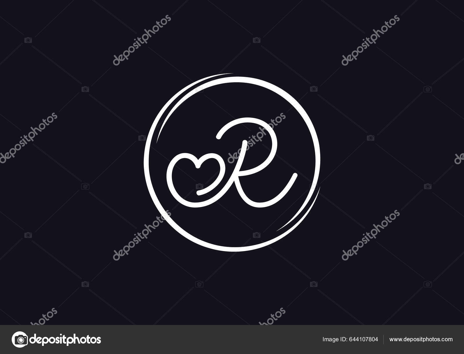 Heart Sign Text Heart Sign Letter Love Font Circle Sign Stock Vector by ...