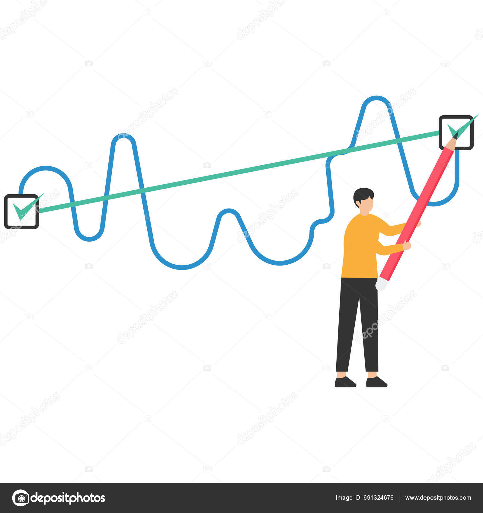 Easy Shortcut Way Win Business Success Hard Path Obstacle Competing ... Easy Shortcut Way Win Business Success Hard Path Obstacle Competing ...
