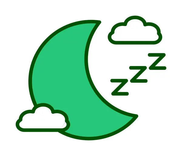 9,942,639 Green sleep icon Vector Images | Depositphotos