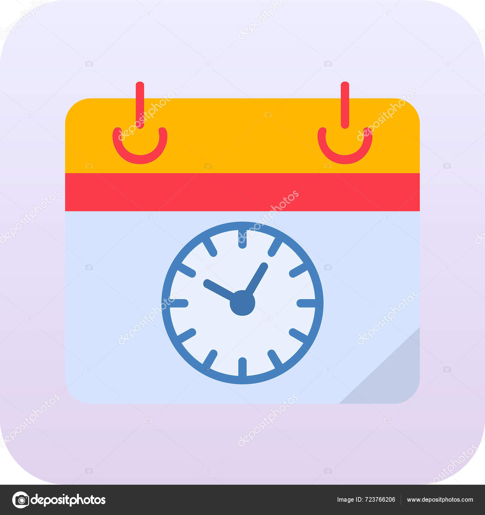 Schedule Icon Vector Illustration Stock Vector by ©glyphinder 723766206