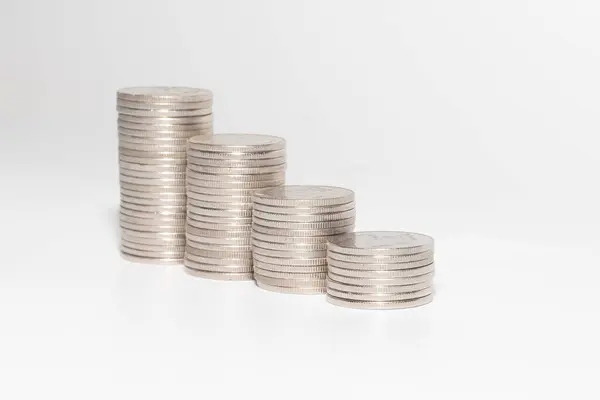 Stacked coins Stock Photos, Royalty Free Stacked coins Images ...