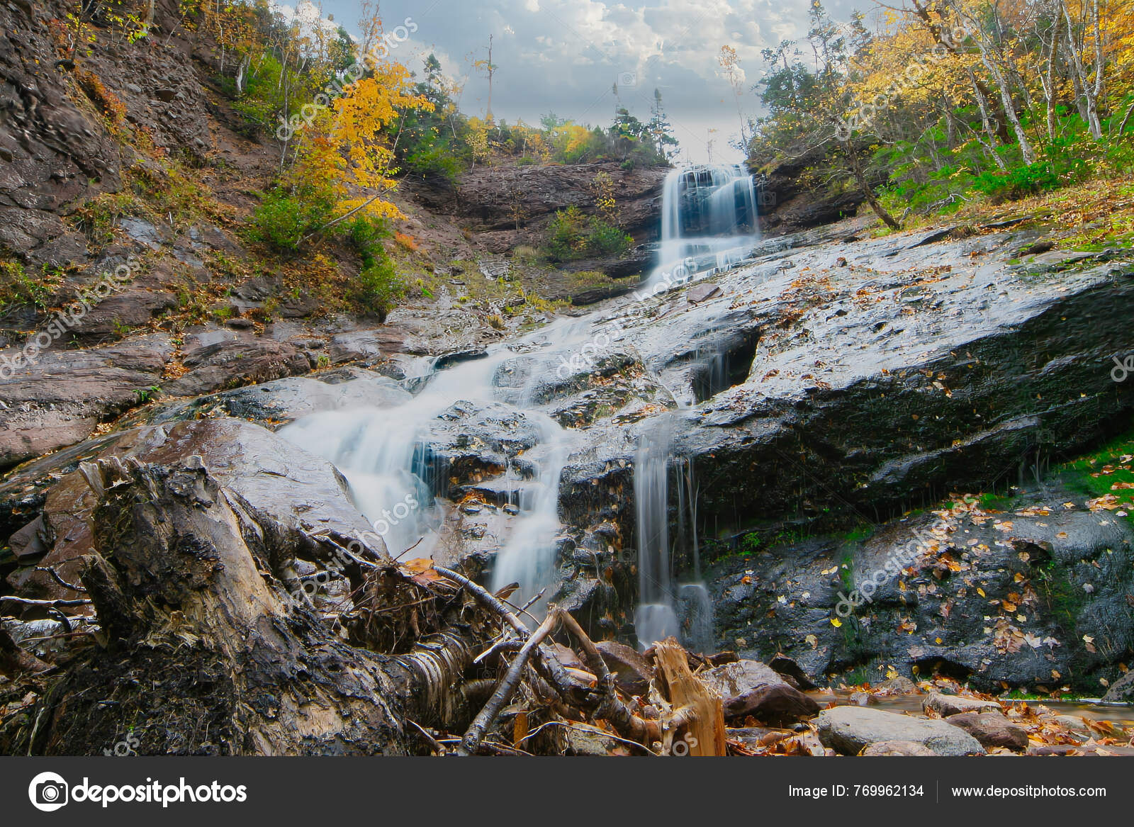Exploring Cabot Trail Cape Breton Nova Scotia Fall — Stock Photo ...