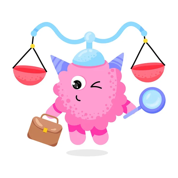 Vector Illustration Cute Cartoon Scorpion Stock Vector by ...