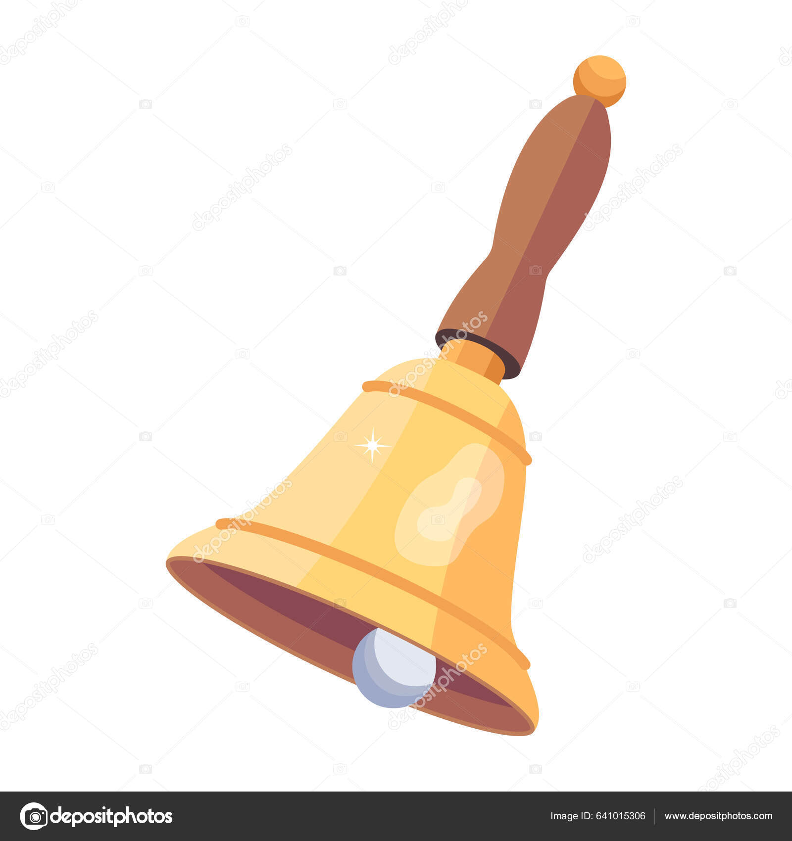 Bell Icon Vector Illustration Stock Vector by ©vectorsmarket 641015306