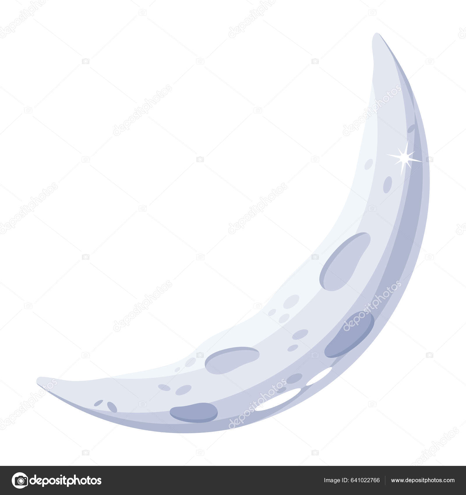 Ilustración Vectorial Media Luna Vector de stock por ©vectorsmarket ...