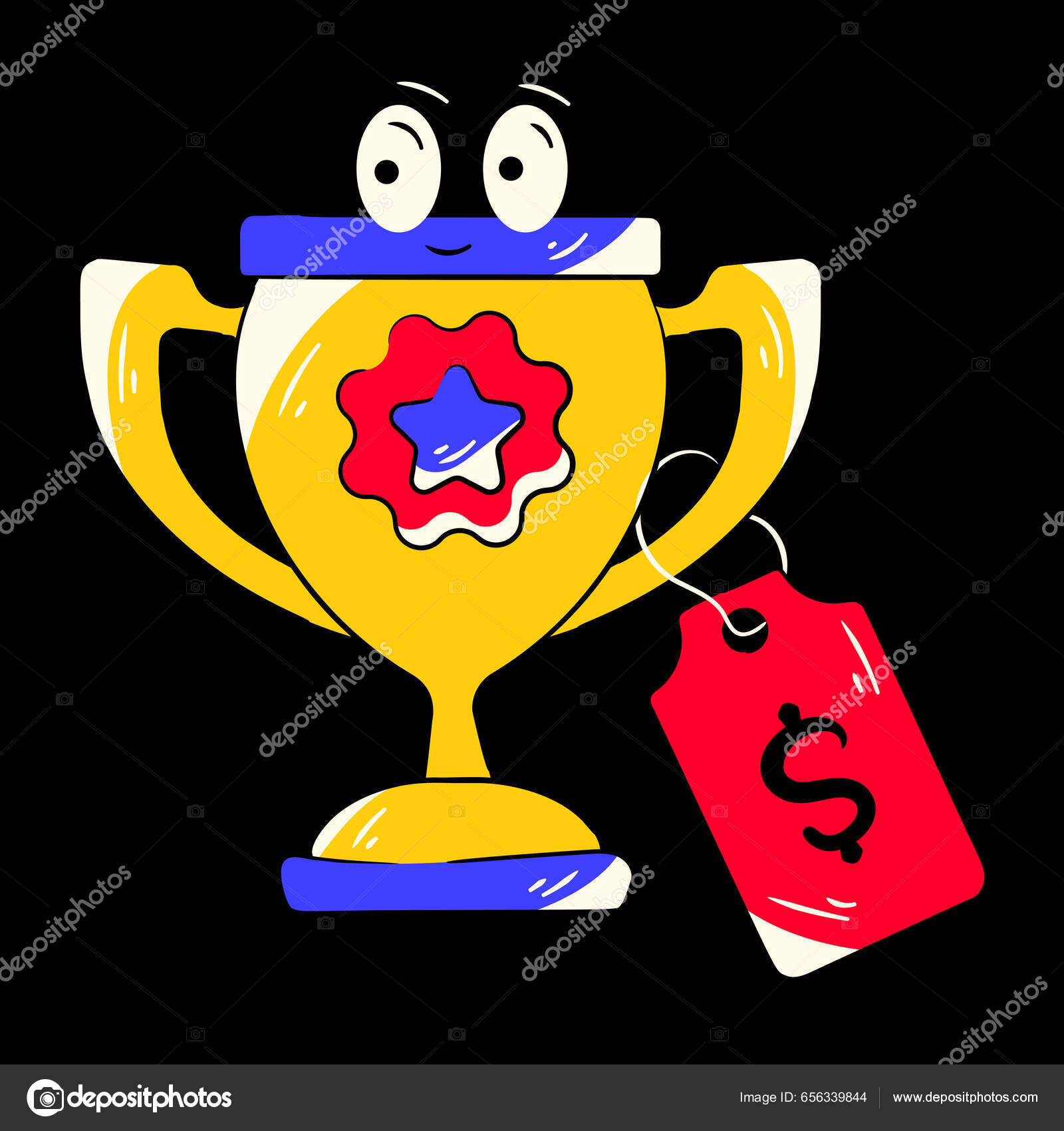 Vector Illustration Awad Stock Vector by ©vectorsmarket 656339844