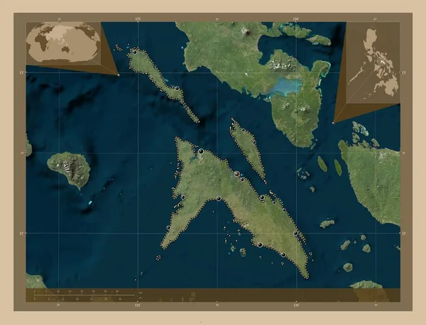 Masbate Province Philippines High Resolution Satellite Map Locations ...