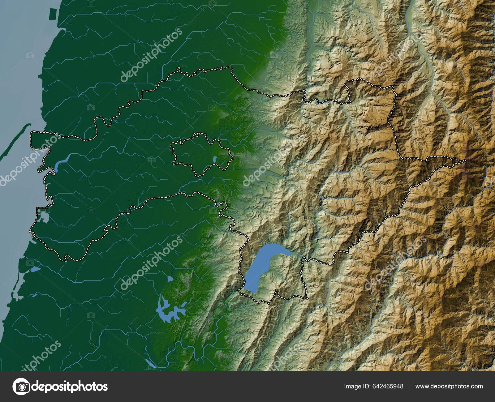 Taiwan Elevation Map