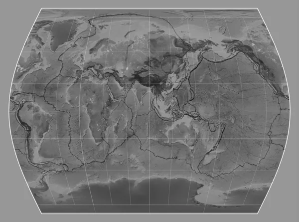 Mapa del mundo monocromo Stock Photos, Royalty Free Mapa del mundo ...