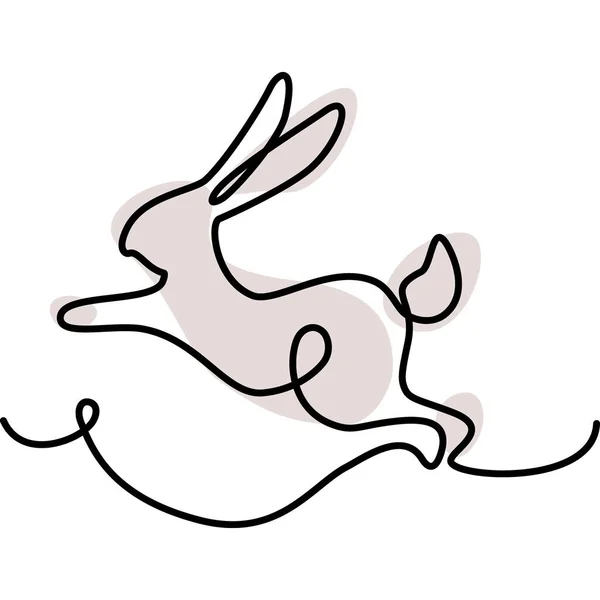 Rabbit Jumping Drawing