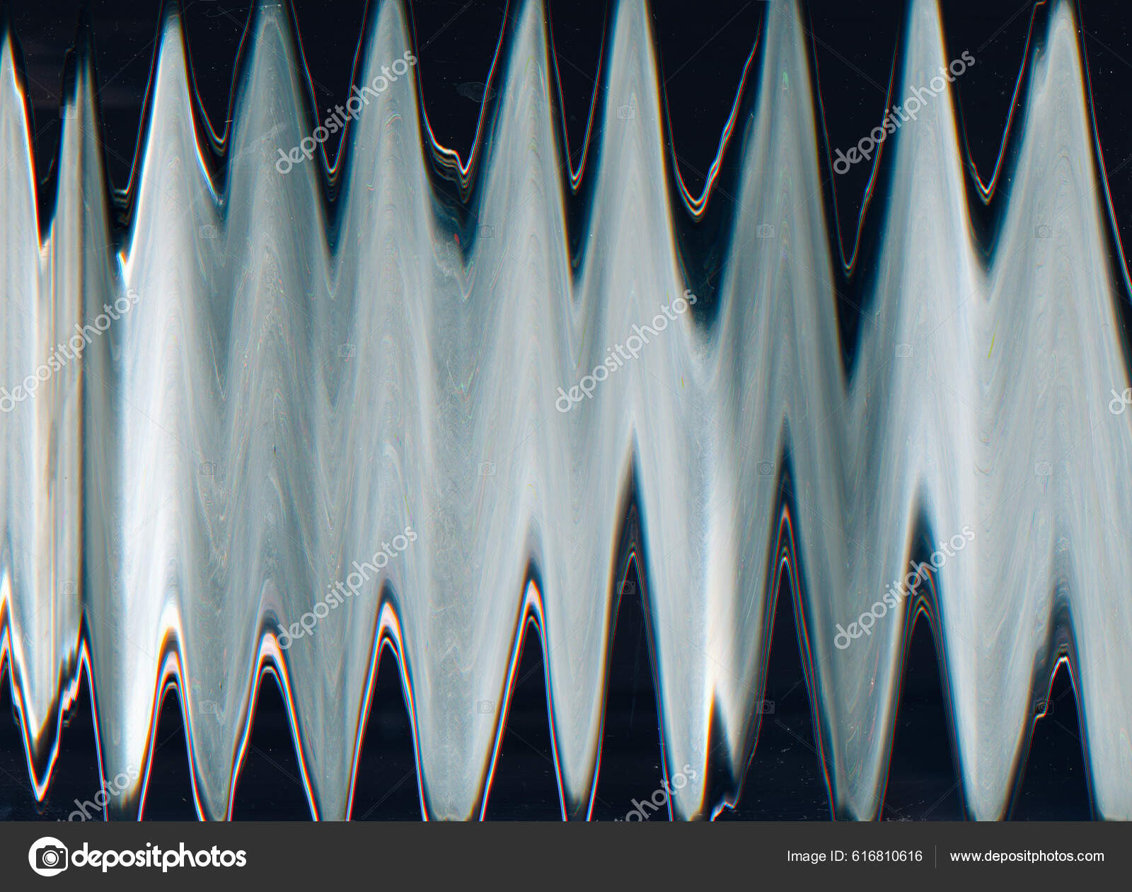 Glitch Texture Digital Artifacts Screen Distortion White Gray Wave ...