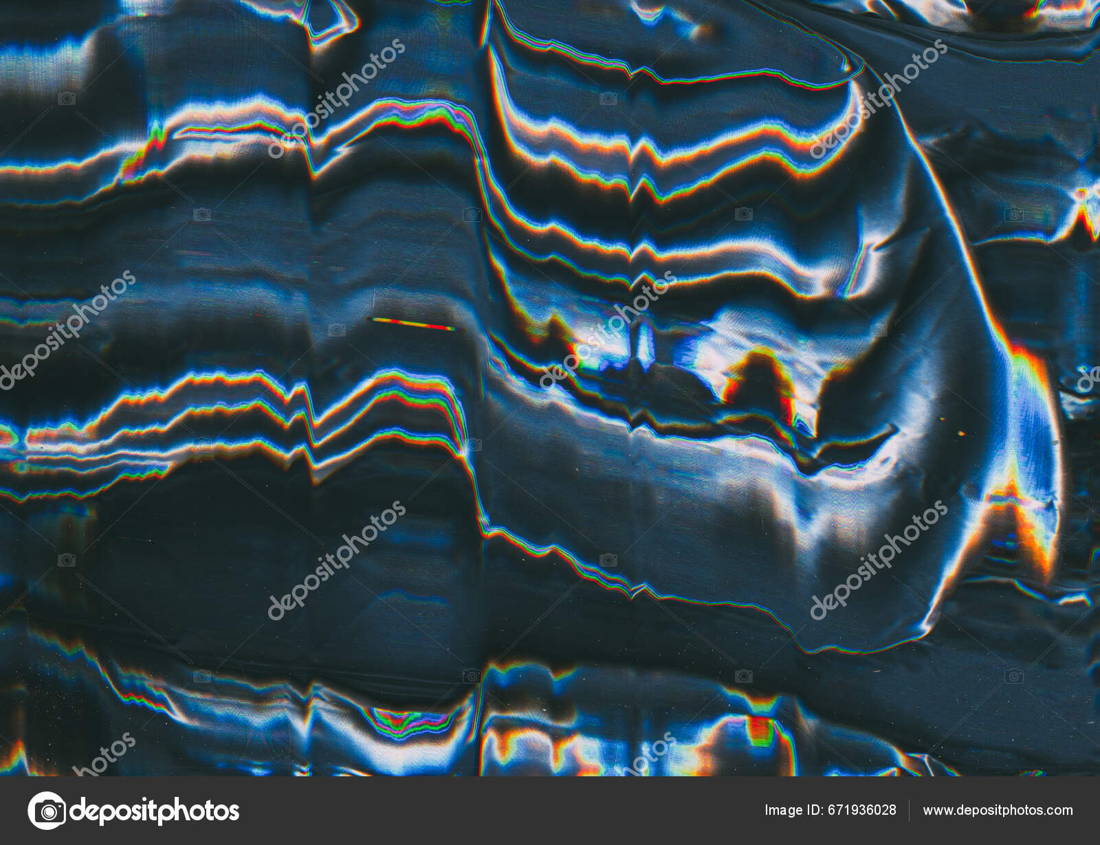 Glitch Overlay Abstract Background Distortion Light Blue Surface ...