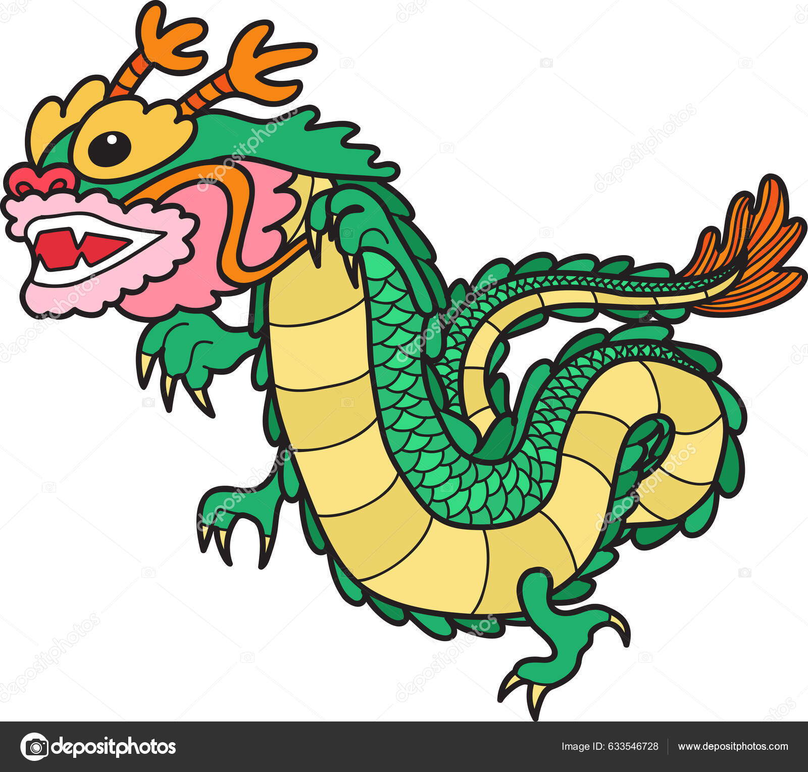 Chinese Dragon Clip Art