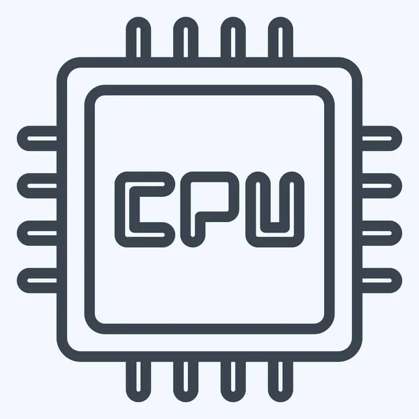 Fotos de Cpu icon, Imagens de Cpu icon sem royalties | Depositphotos