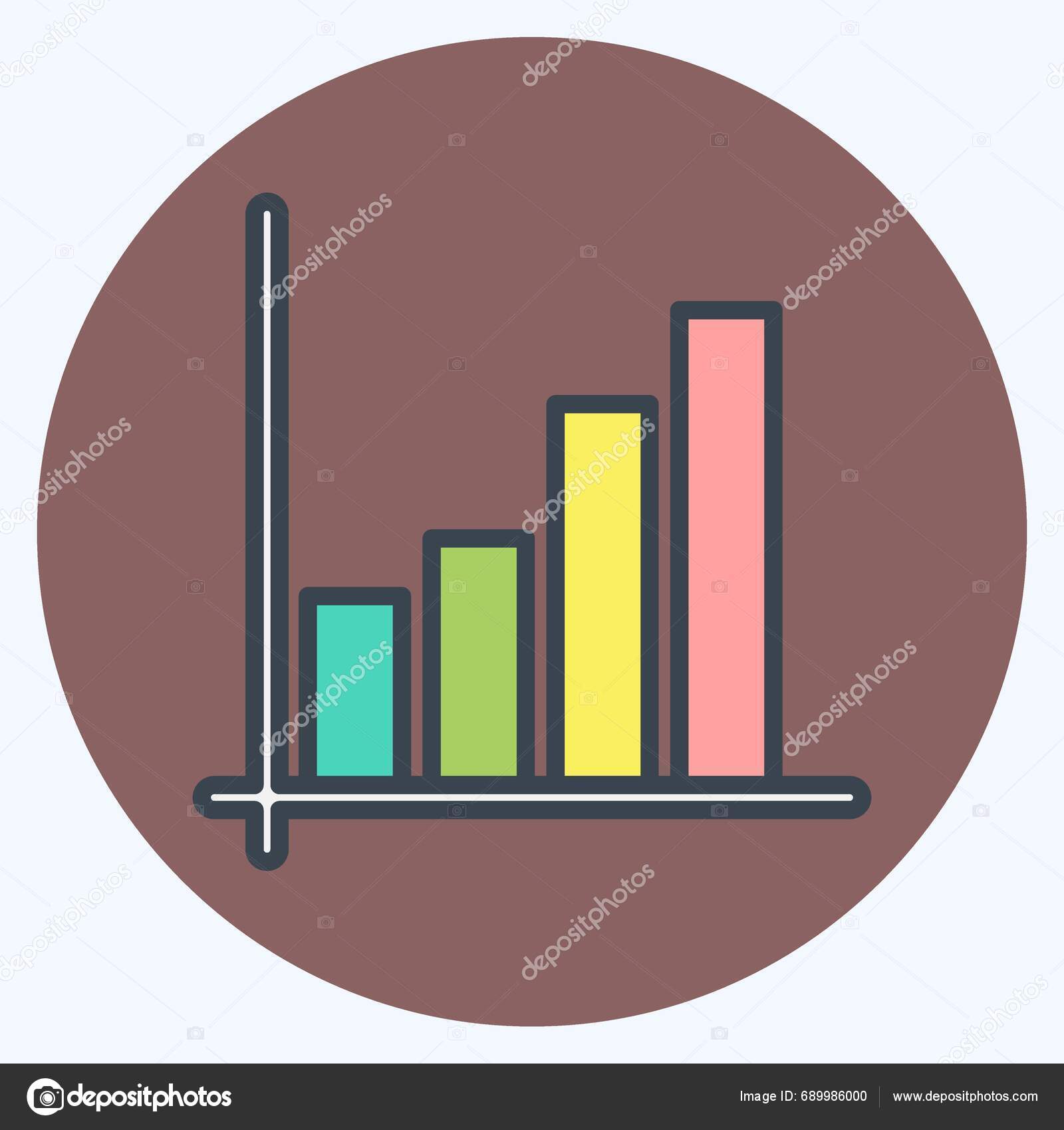 Icon Mathematical Model Related Machine Learning Symbol Color Mate Style Stock Vector By ©amin