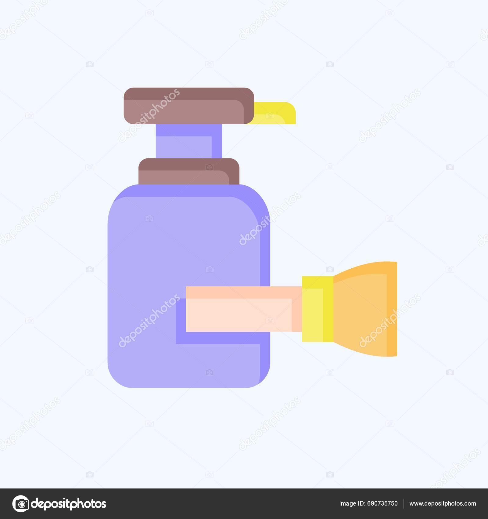 Icon Shaving Cream Related Bathroom Symbol Flat Style Simple Design Stock Vector by ©amin ...