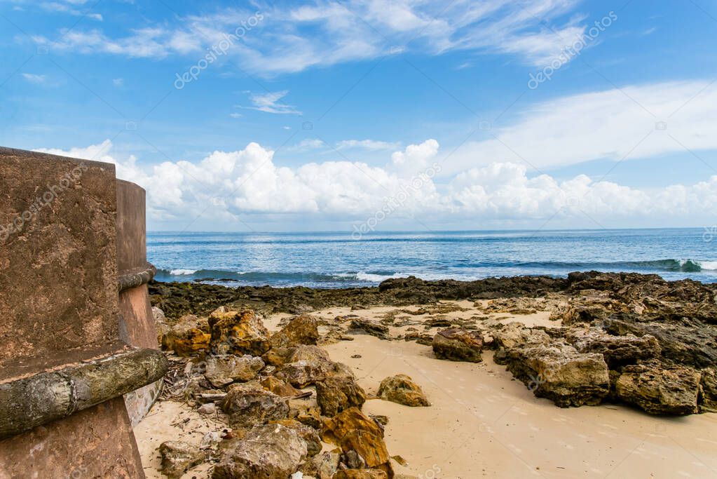 Cairu, Bahia, Brazil - January 19, 2023: External view of the fort ...