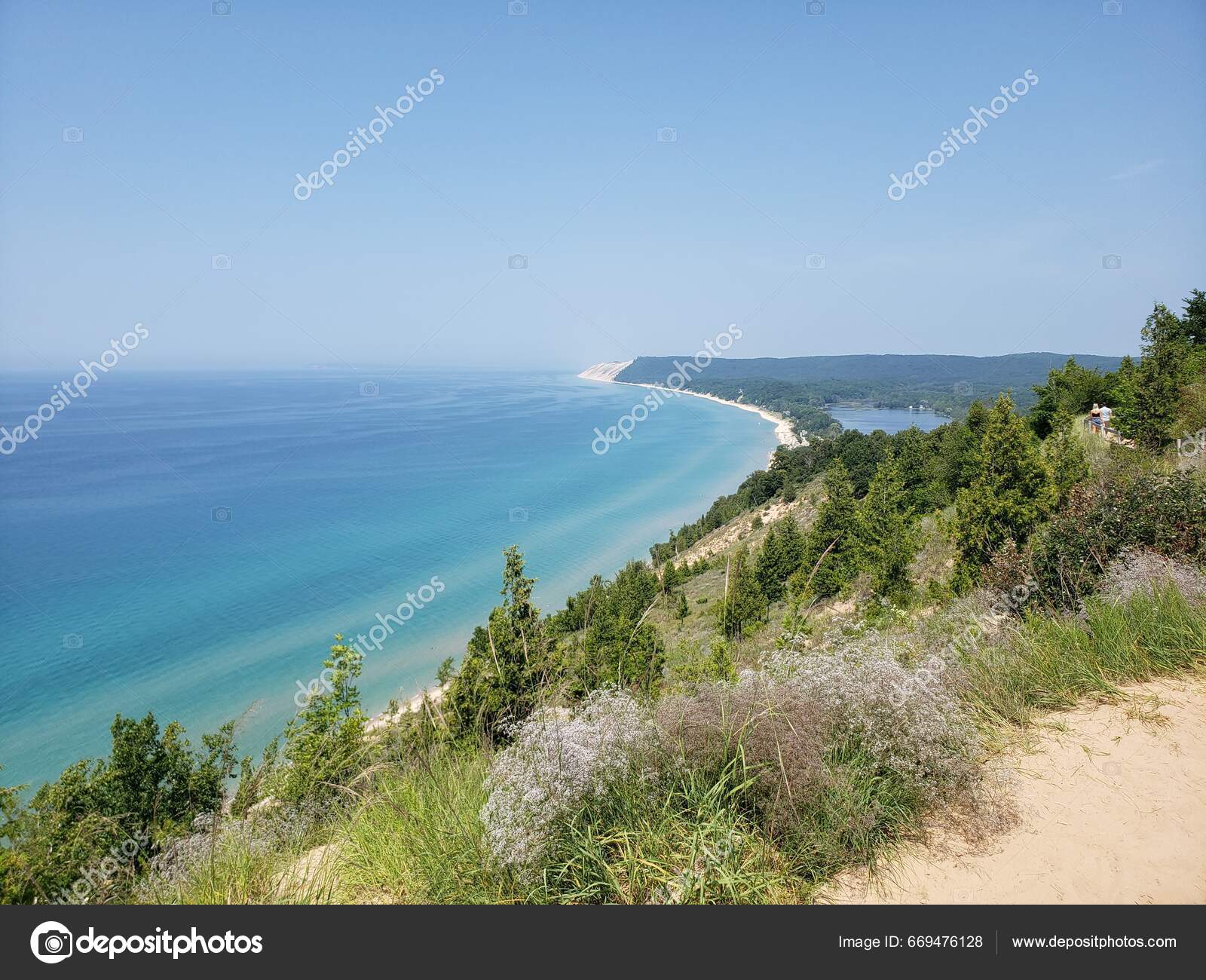 Empire Bluff Scenic Lookout Empire Bluff Trail Sleeping Bear Dunes ...
