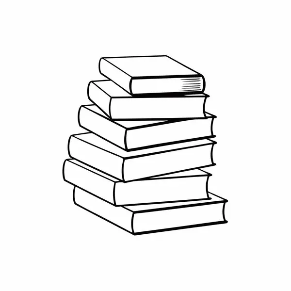 9,192,179 Book stack outline Vector Images | Depositphotos