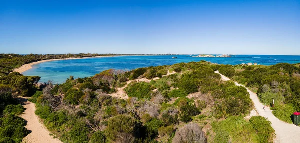 Aerial View Point Peron Shoalwater Bay Rocky Limestone Formations ...