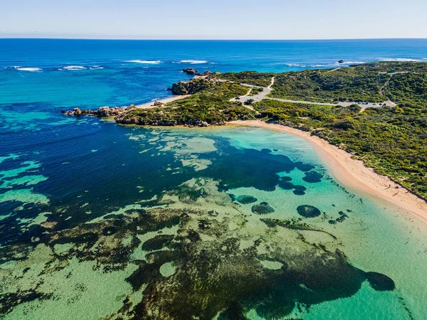 Aerial View Point Peron Shoalwater Bay Rocky Limestone Formations ...