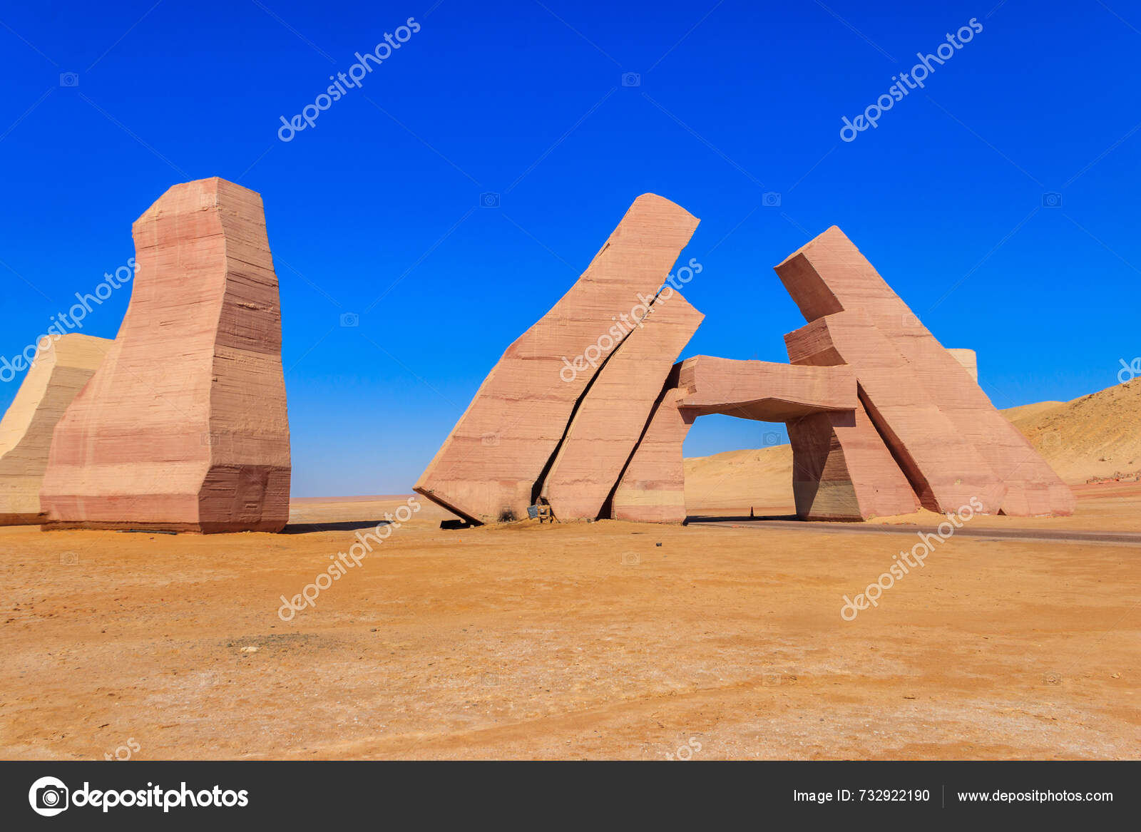 Gate Allah Ras Mohammed National Park Sinai Peninsula Egypt — Stock ...
