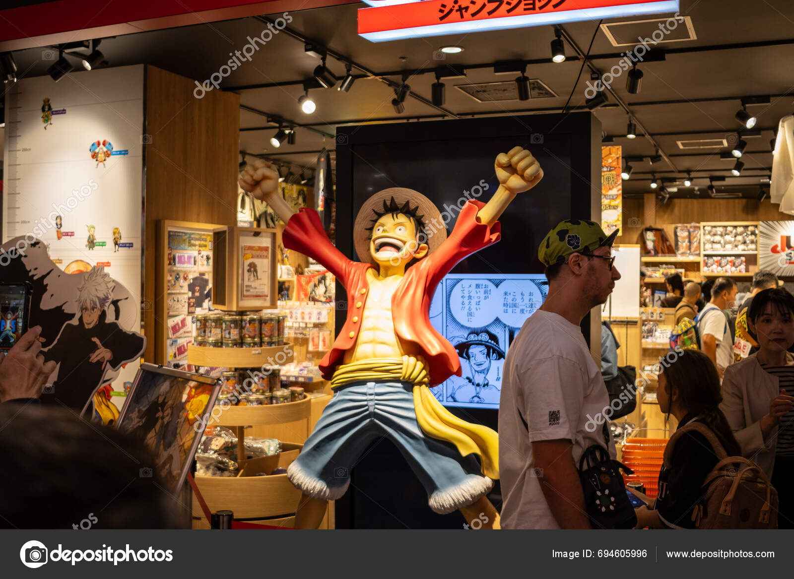 Tokyo Japan October 2023 One Piece Character Statue Anime Store – Stock ...