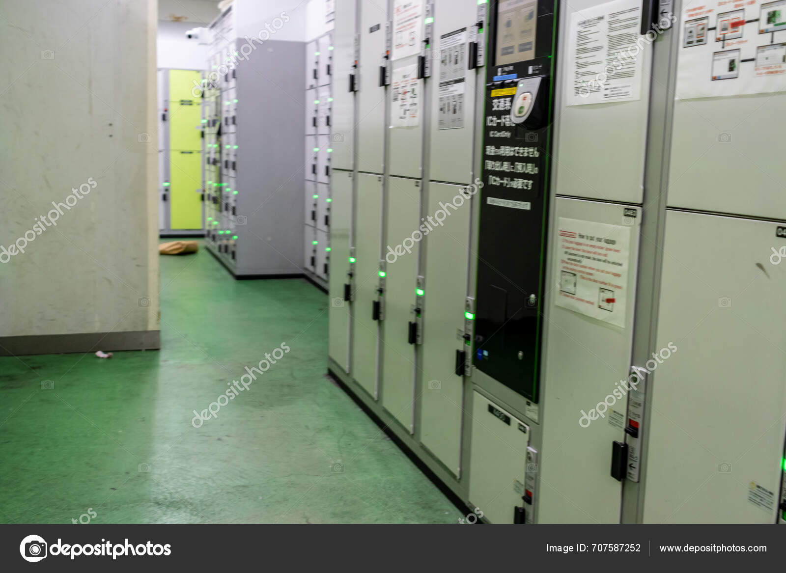 Tokyo Japan November 2023 Data Center Server Racks — Stock Editorial ...