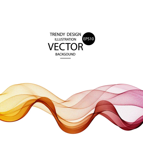 Color Wave Vector Background Presentation Template Stock Vector by ©MaksimTomko91.gmail.com ...