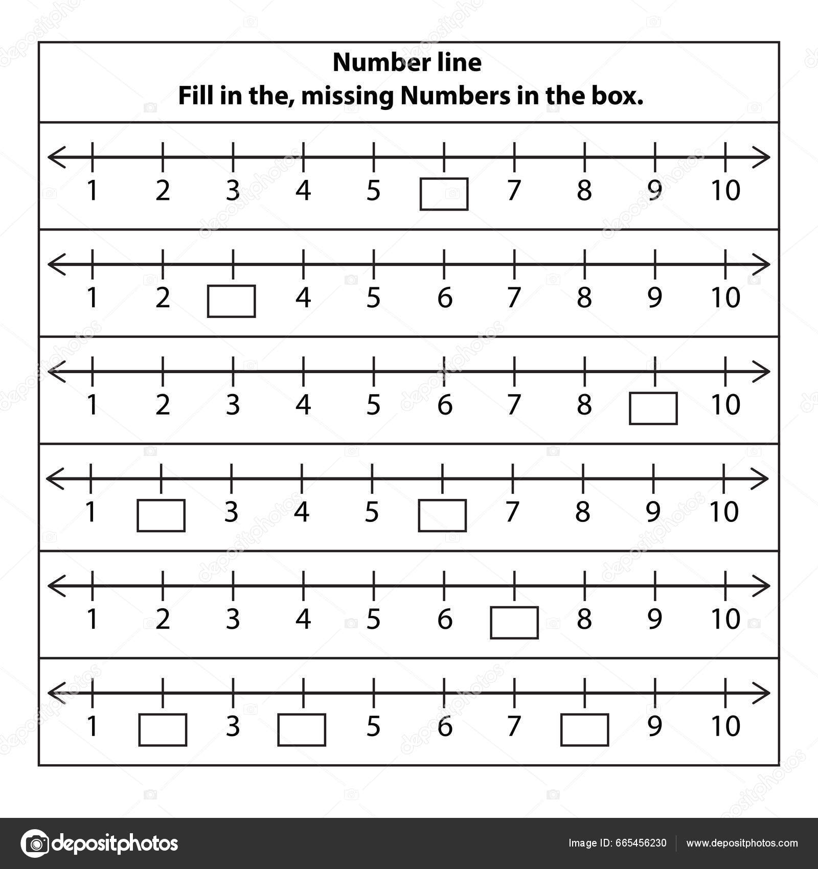 Gráficos De Números Faltantes