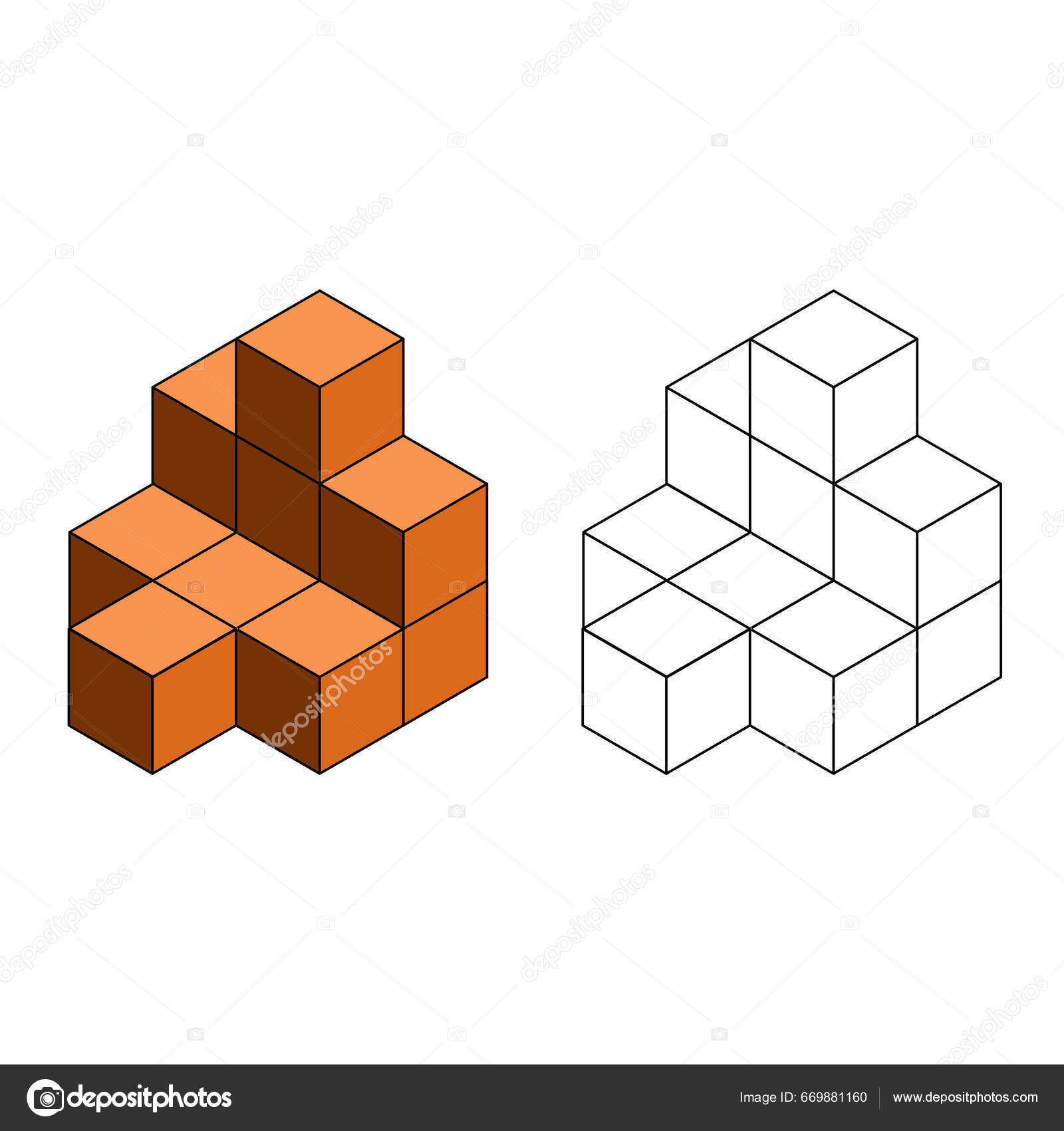 3d Shapes Cube