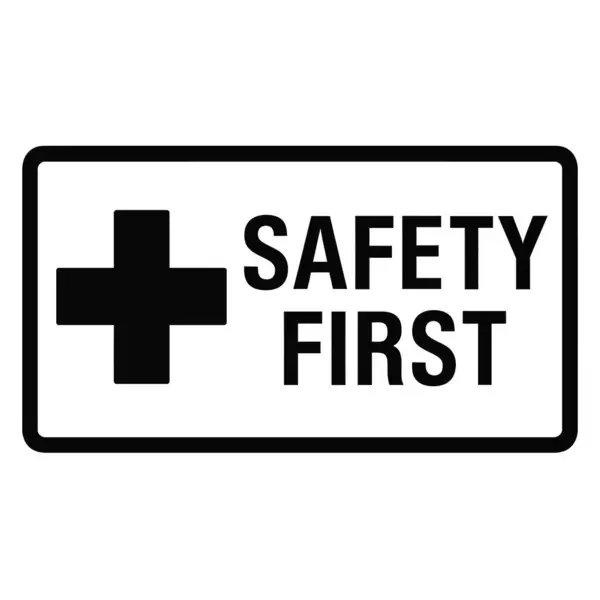 Safety first Vector Images | Depositphotos