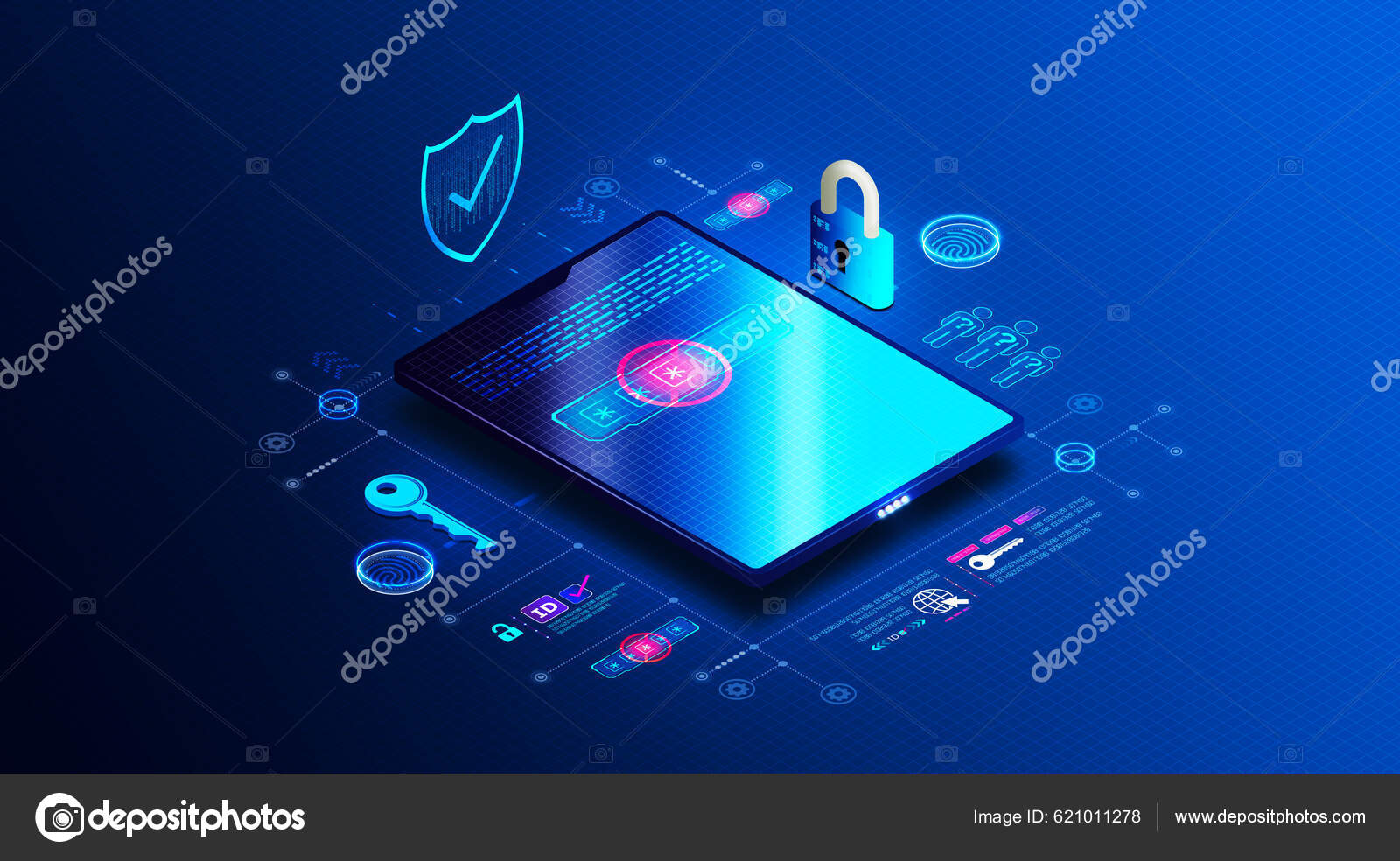 Passwordless Authentication Single Sign Concept Authentication