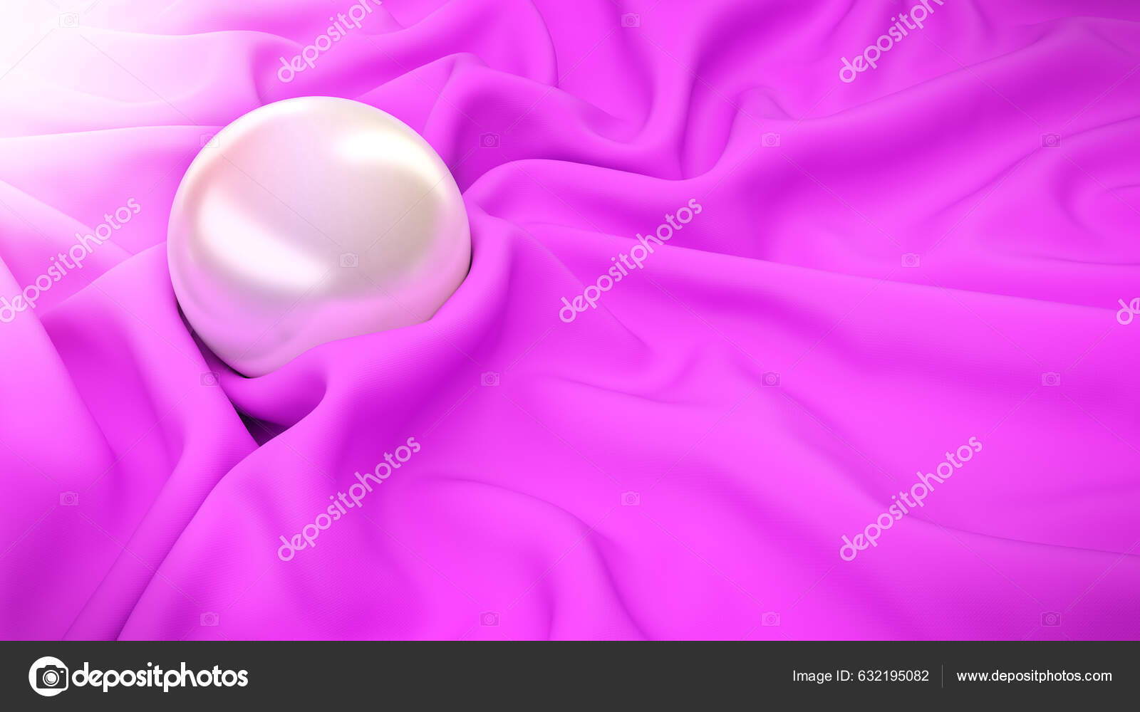 Pearl Silk White Pearl Satin Fabric Rendering Stock Photo by ©jjjj.444 ...