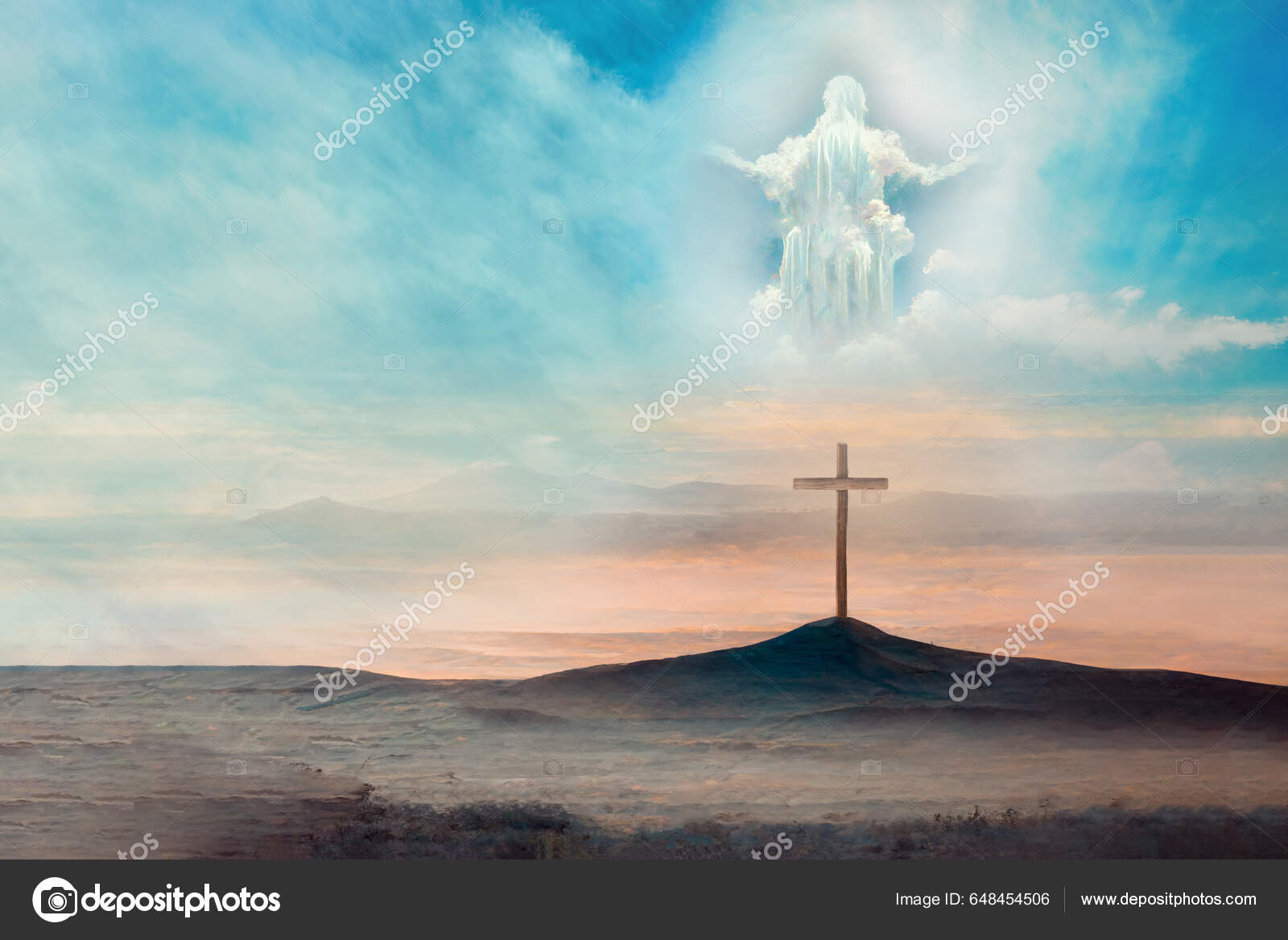 Jesus Coming Down From Heaven