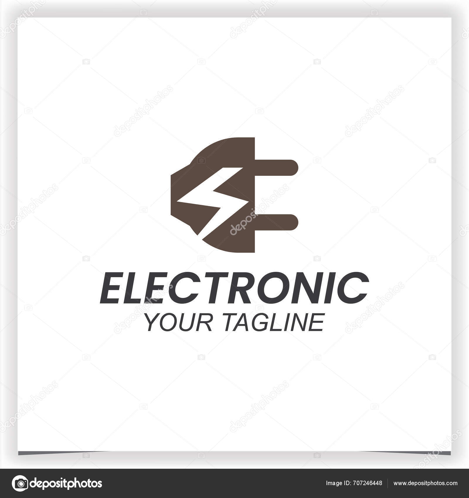 Electronics Store Logo Design Template Stock Vector by ©dria.plc@gmail ...