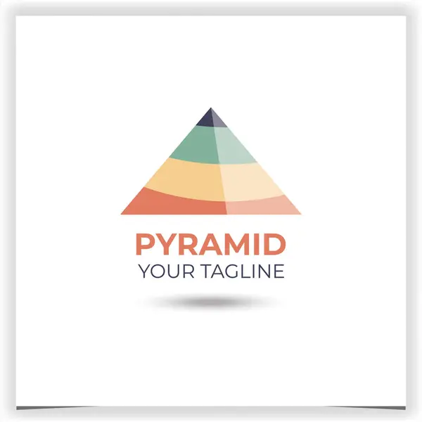 Pyramid logo Vektor Stok, Ilustrasi Pyramid logo Bebas Royalti ...