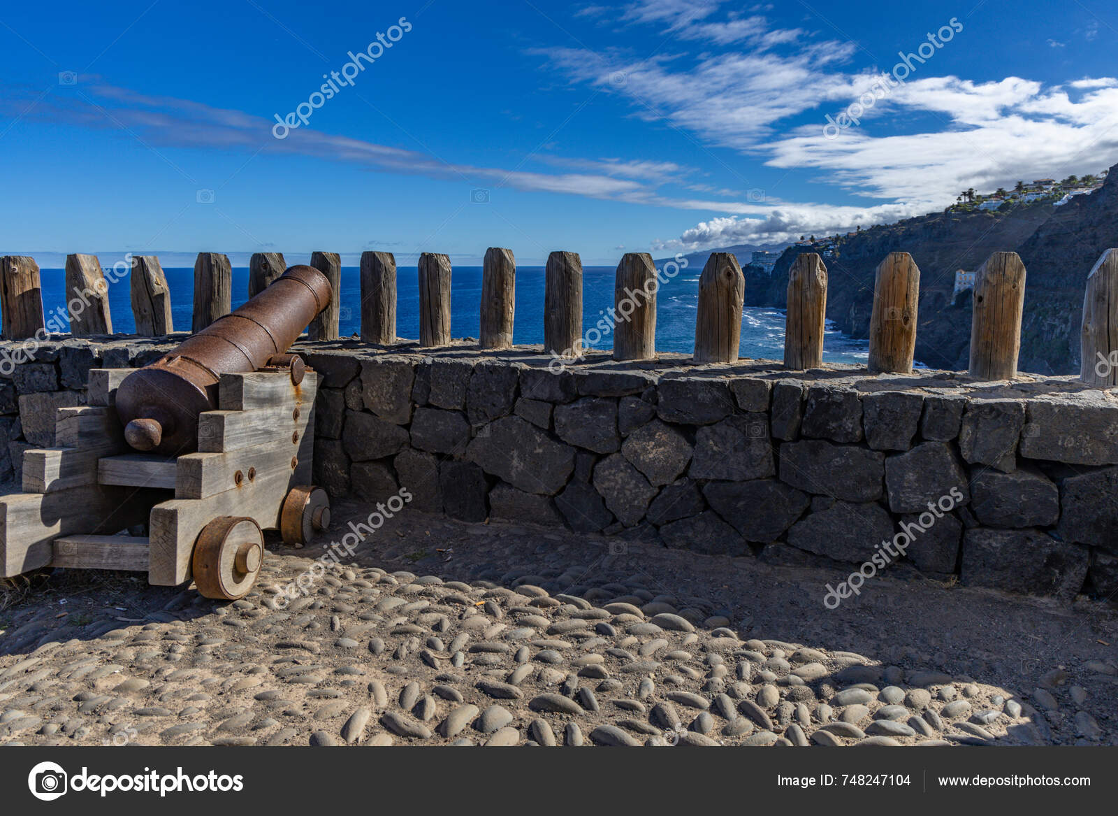 Fort San Fernando Rambla Castro Defensive Stronghold Equipped Guns ...