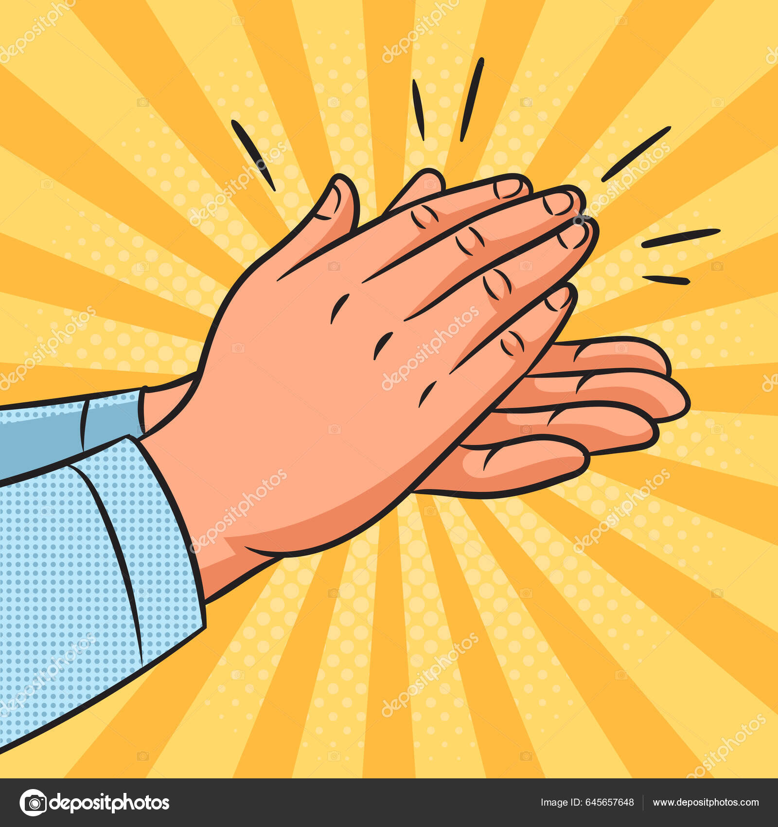 Clap Hands Animation