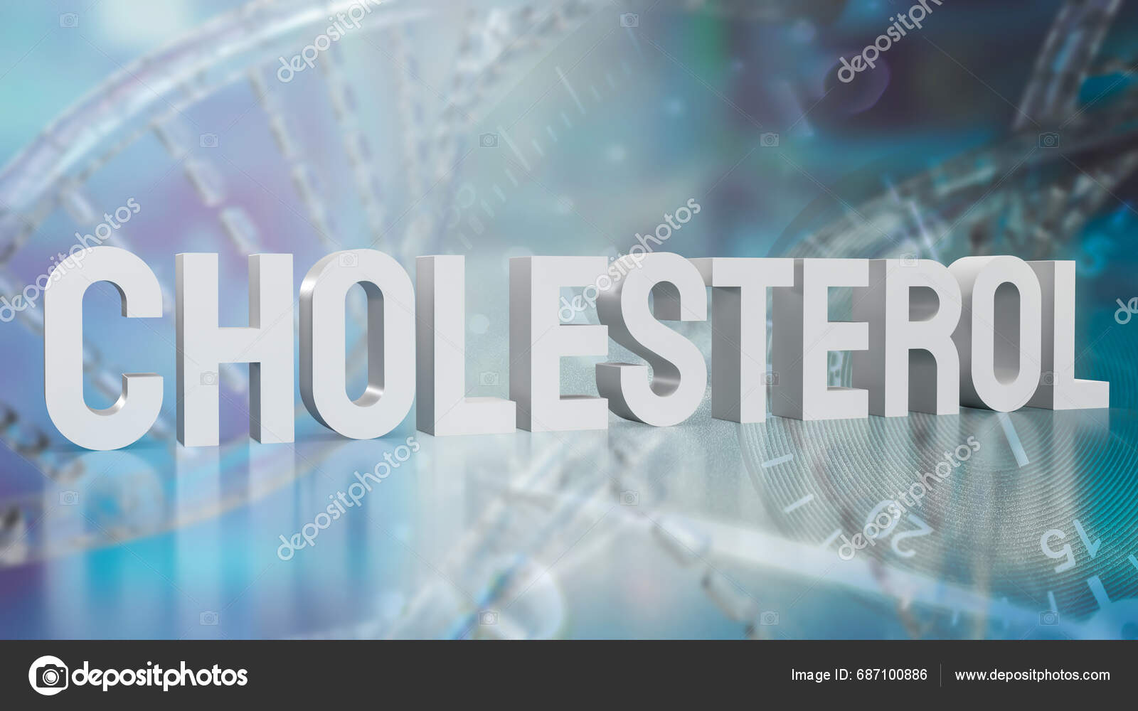 Cholesterol Fatty Substance Essential Building Cells Producing Certain ...