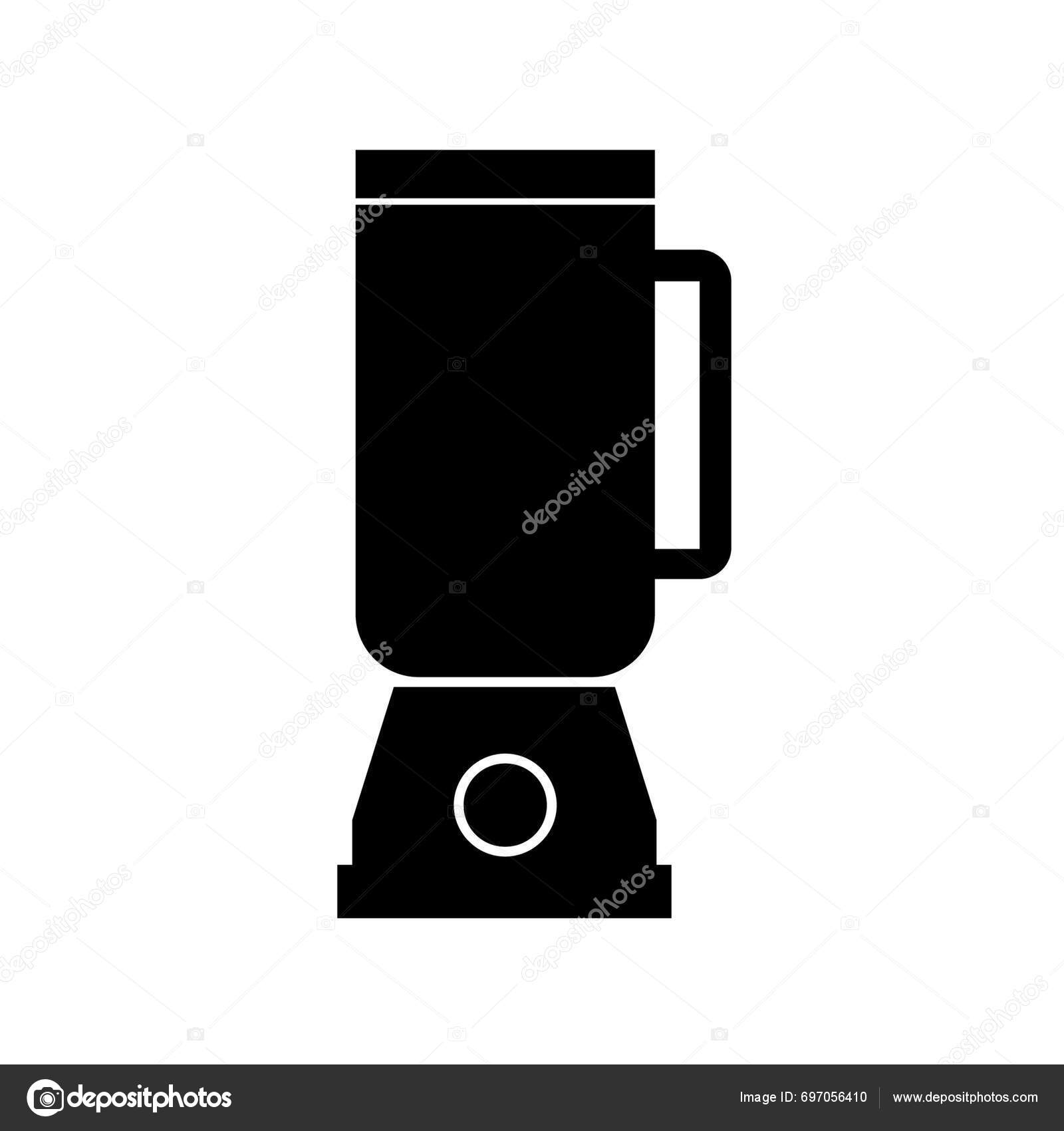 Blender Vector Illustration Isolated White Background Stock Vector by ...
