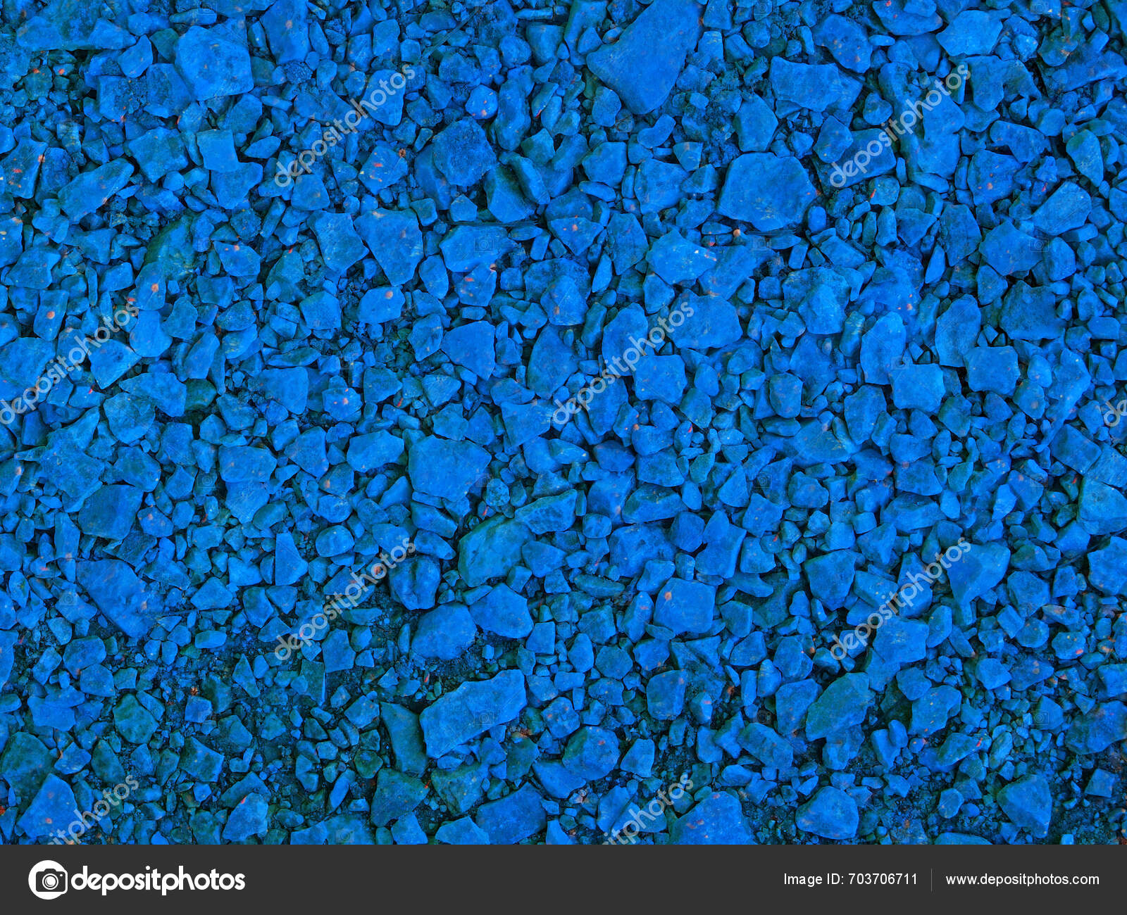 Close Shot Blue Tinted Stone Texture Background — Stock Photo ...