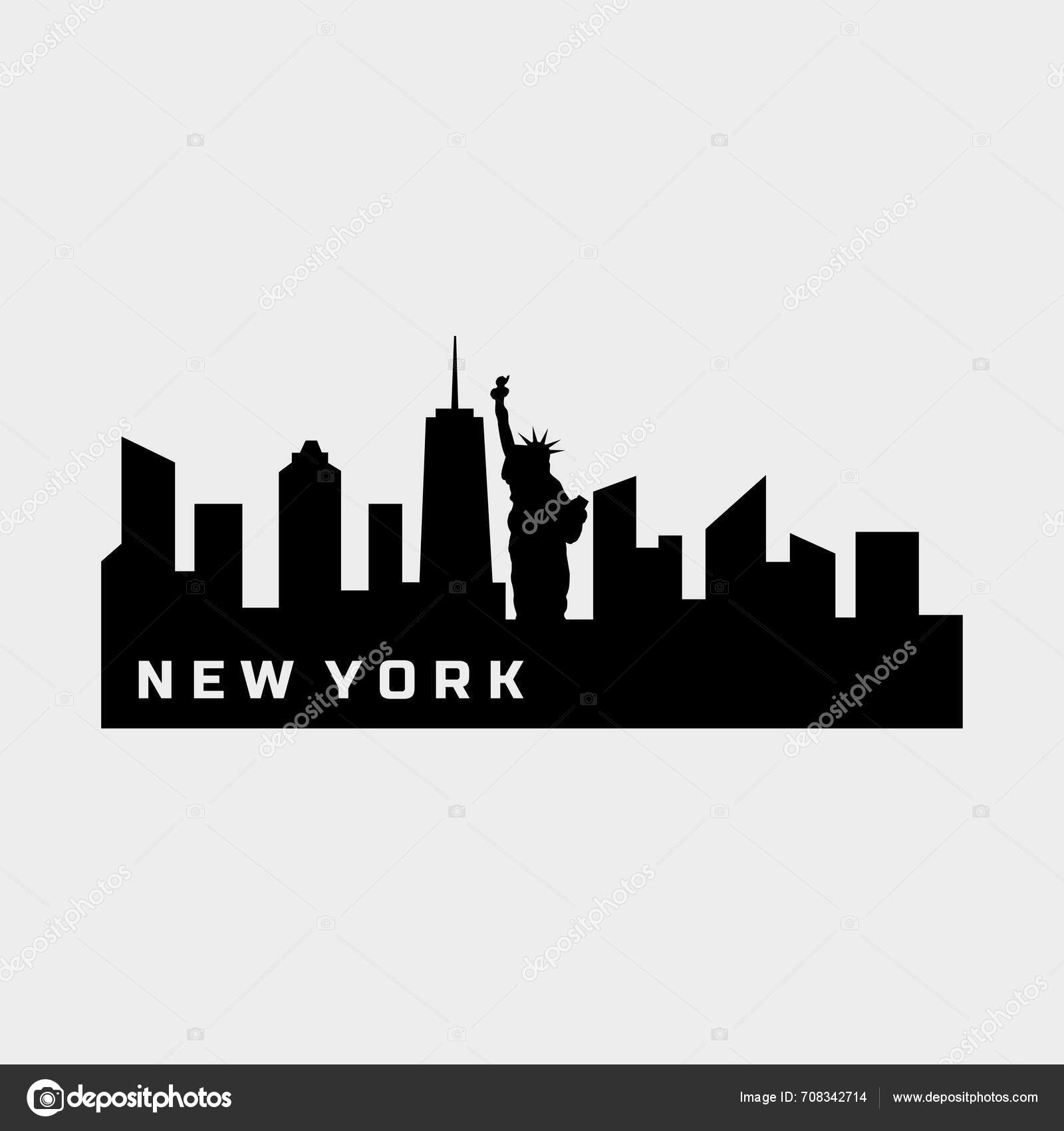 New York Usa City Vector Illustration Stock Vector by ©marcotrapani ...