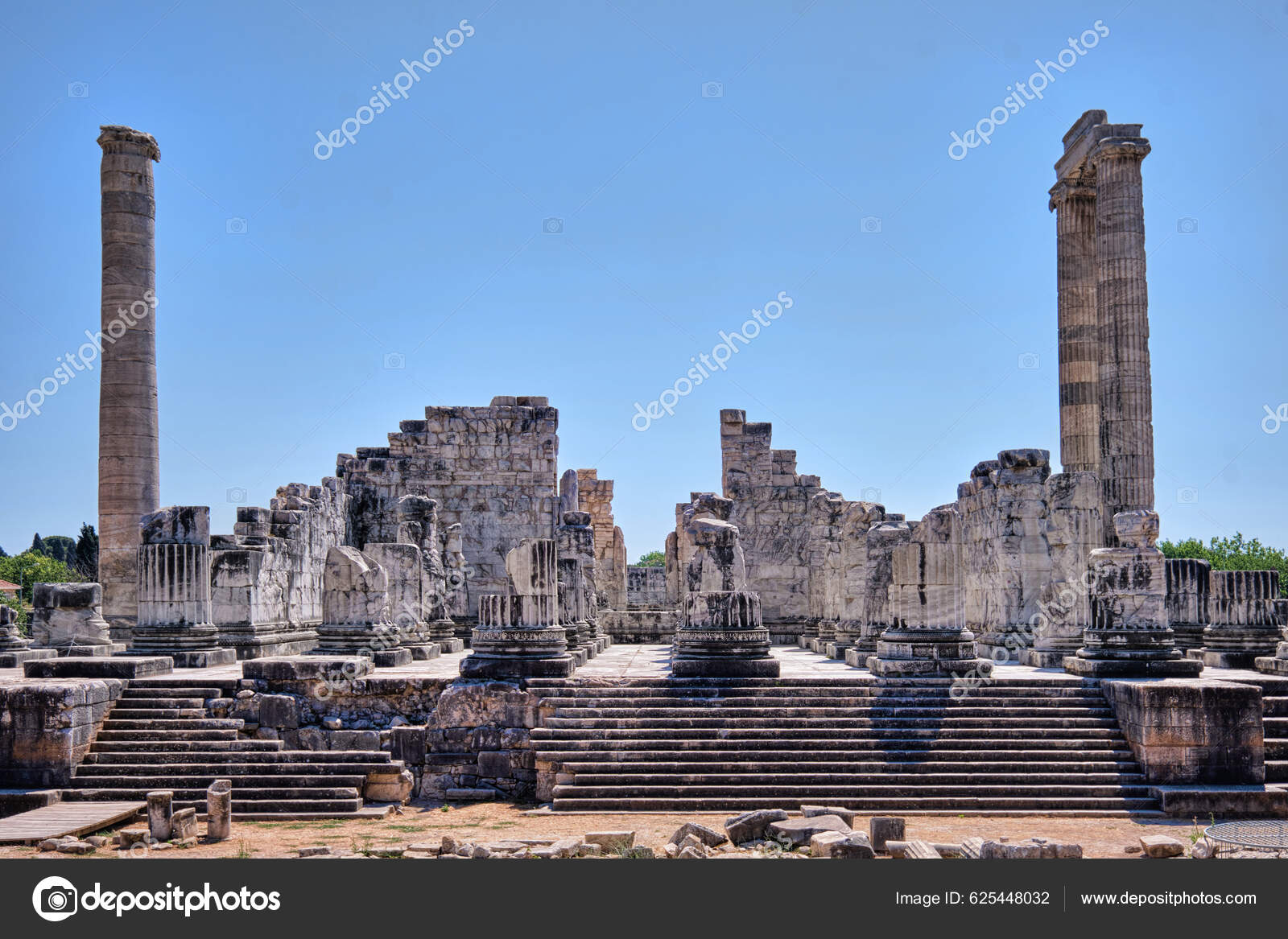Didim Turkey August 2021 View Temple Apollo Didyma Didymaion Fourth ...