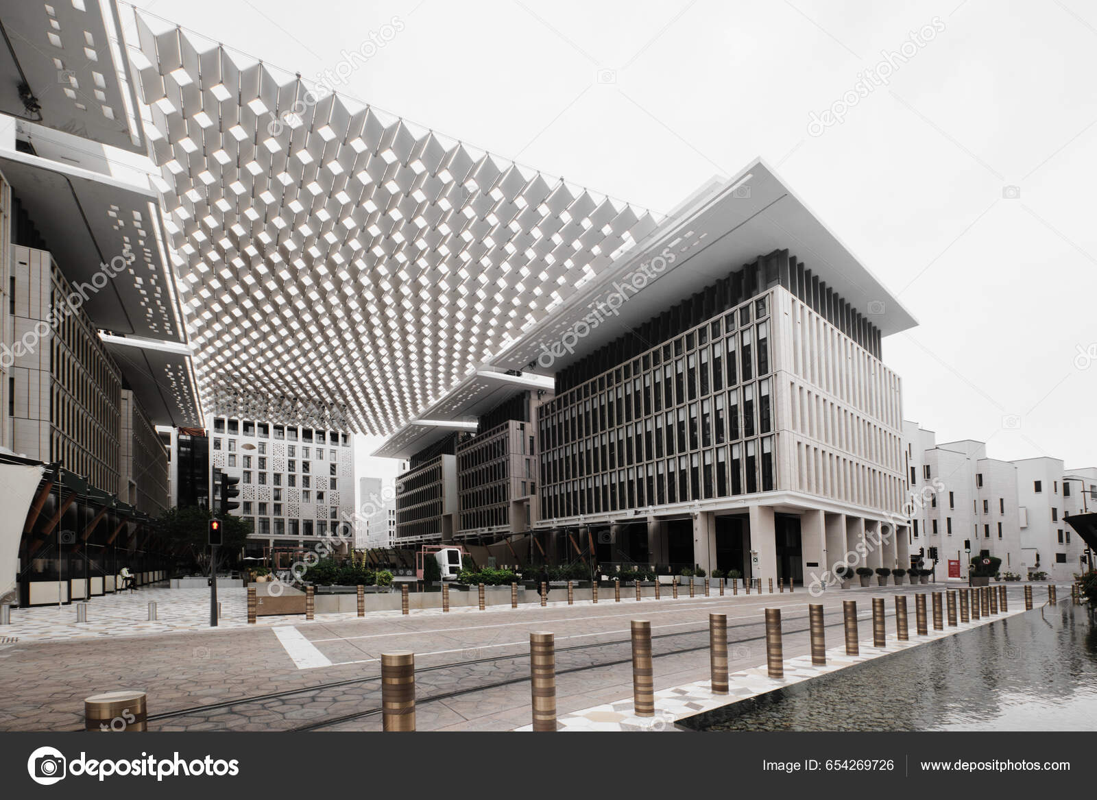 Doha Qatar April 2023 Msheireb Downtown Msheireb Its Modern ...