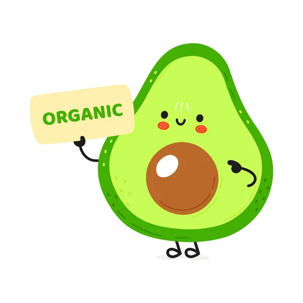 Dibujos animados de vector lindo aguacate Imágenes Vectoriales, Gráfico Vectorial de Dibujos ...