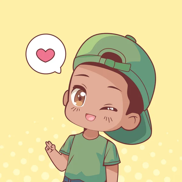 Chibi Boy With Beanie