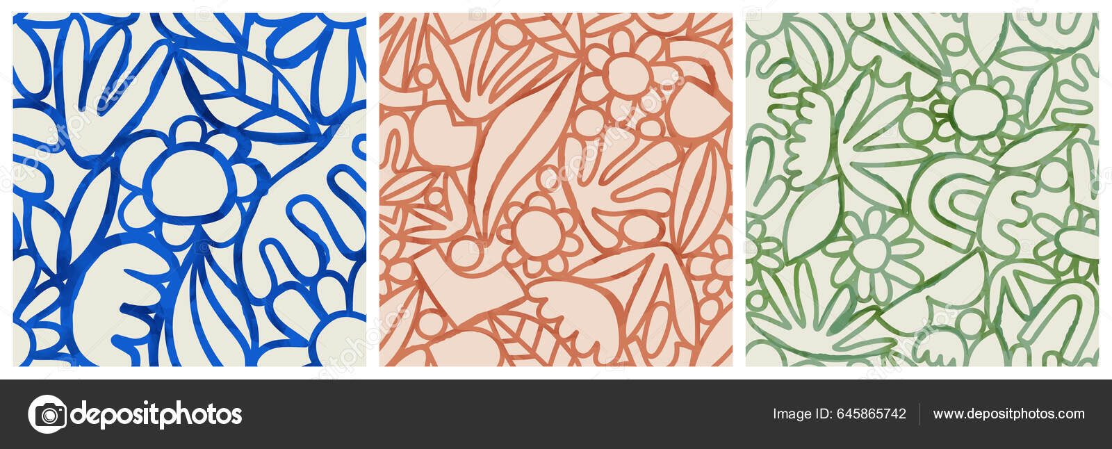 Nature Background Patterns Design