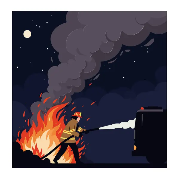 Raging fire Vector Images | Depositphotos