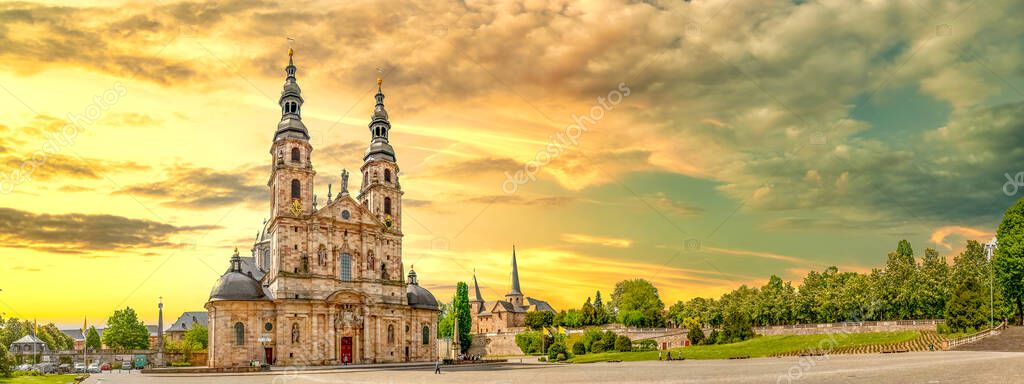 Cattedrale di fulda Stock Photos, Royalty Free Cattedrale di fulda ...